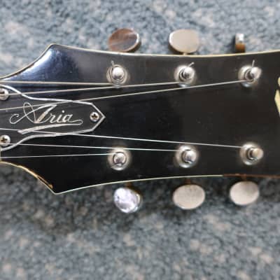 Vintage 1960s Teisco Aria Guitar 335 Bigsby Bridge 2 Pick Up | Reverb