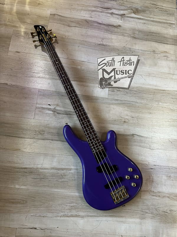 Fernandes Revolver Bass 90s - Purple Sparkle | Reverb