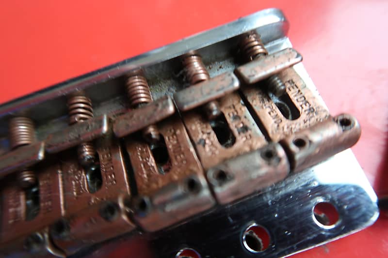 1954 - 1971 Fender Stratocaster Tremolo Block PAT. PEND. | Reverb