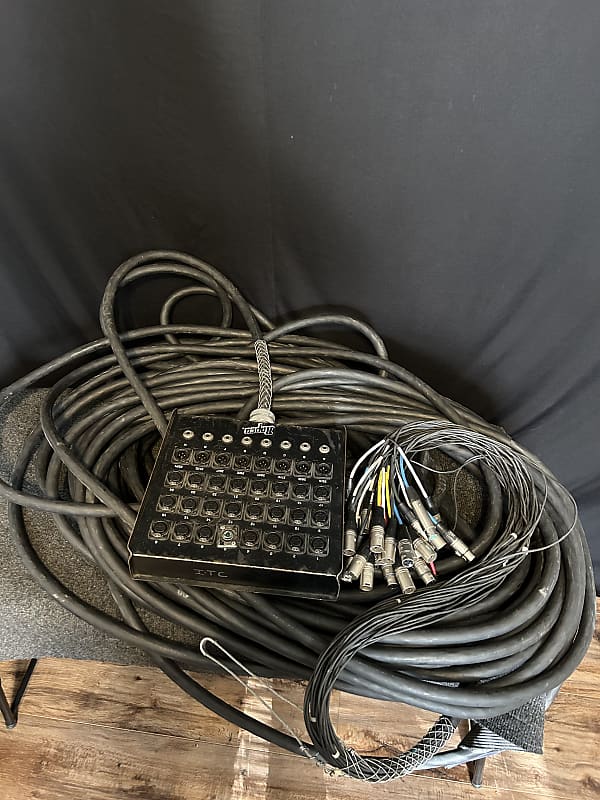 RapCo Horizon 24X8 XLR Snake 200ft with XLR Returns and 1/4” | Reverb