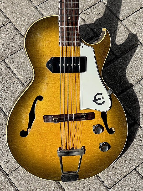 Epiphone E452T 3/4 Sorrento 1962 a true 1 of 1 in the rarest | Reverb