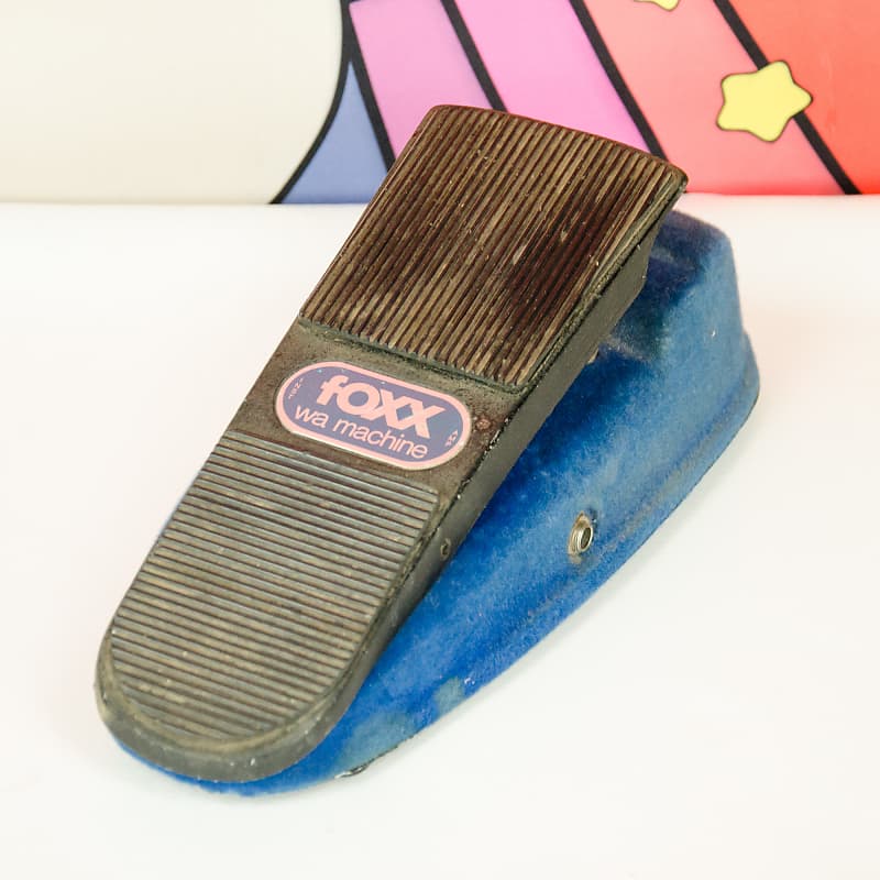 Used 70's Foxx Wa Machine, Blue Velvet | Reverb
