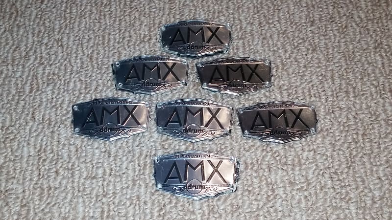 ddrum Dominion AMX Ash/Maple Drum Badge 7 Pack (437) | Reverb
