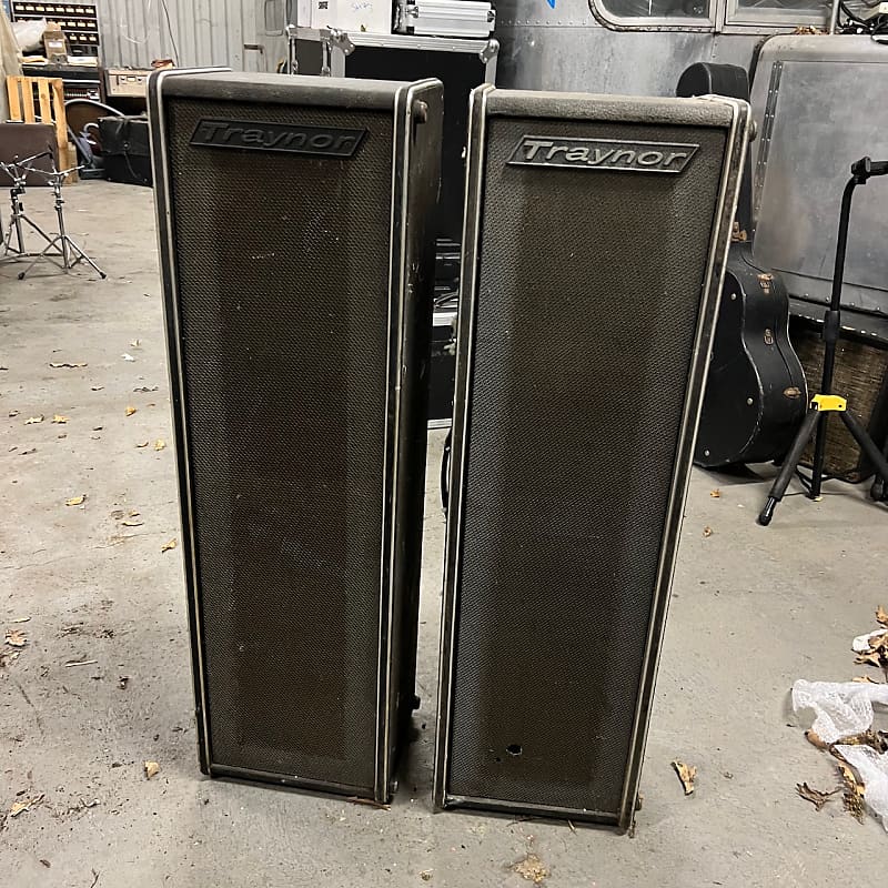 Pair 2x Vintage 1970s Traynor Canada YSC3 YSC-3 4x8 Speaker | Reverb