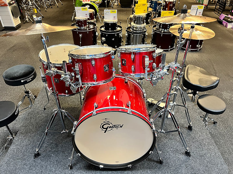 Gretsch Energy Drum Set With Hardware & Cymbals(5 Piece) | Reverb