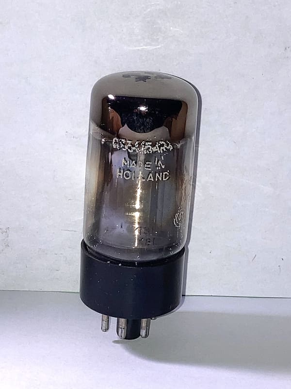 1958 Amperex Holland GZ34 5AR4 Bugle Boy Rectifier Tube, NOS | Reverb