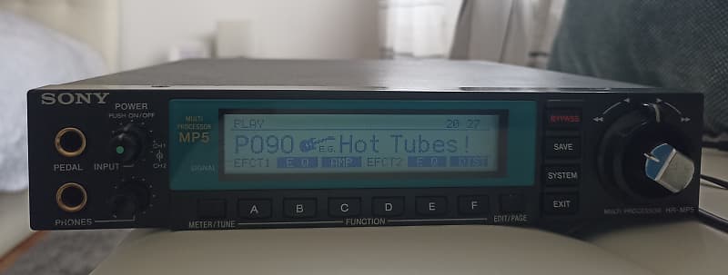 Sony HR-MP5 multi-processor 1998 black | Reverb