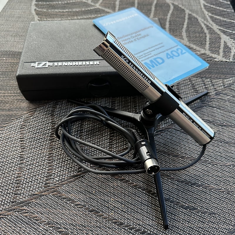 Sennheiser MD 402 LM 1980 - Metal satin chrome | Reverb