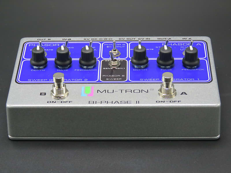 Mu-Tron Bi Phase II 2021 vitage silver | Reverb