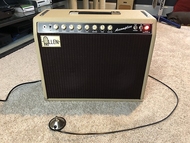 Allen Amplification Accomplice 40watt 2x10 combo Blond with | Reverb