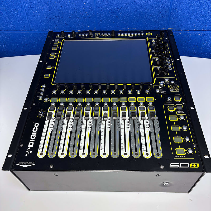 DiGiCo SD11i Digital Mixing Console w/ Waves Sound Card+Cat5, | Reverb