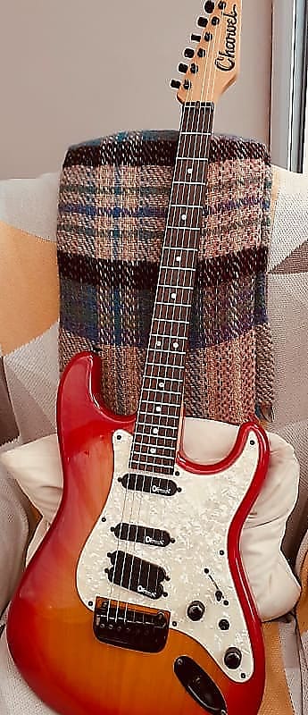 Charvel ST Custom 1990 - Orange Sunburst, Sen Ash Body, | Reverb