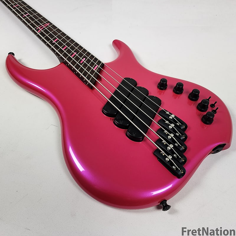 Dingwall Z3 Glam Pink Pearl 5-String Bass Multi-Scale | Reverb