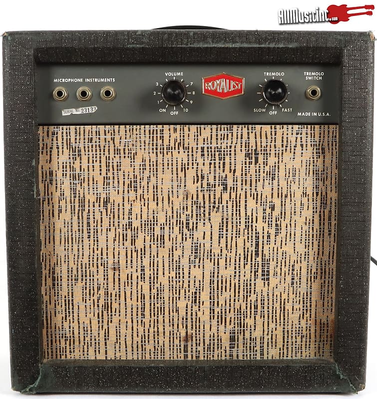 Vintage RCA Victor Royalist Electric Guitar Tube Combo | Reverb