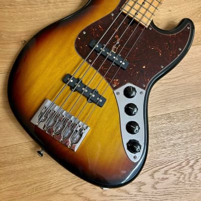 2008 Mike Lull Jazz M5V- Sunburst | Reverb