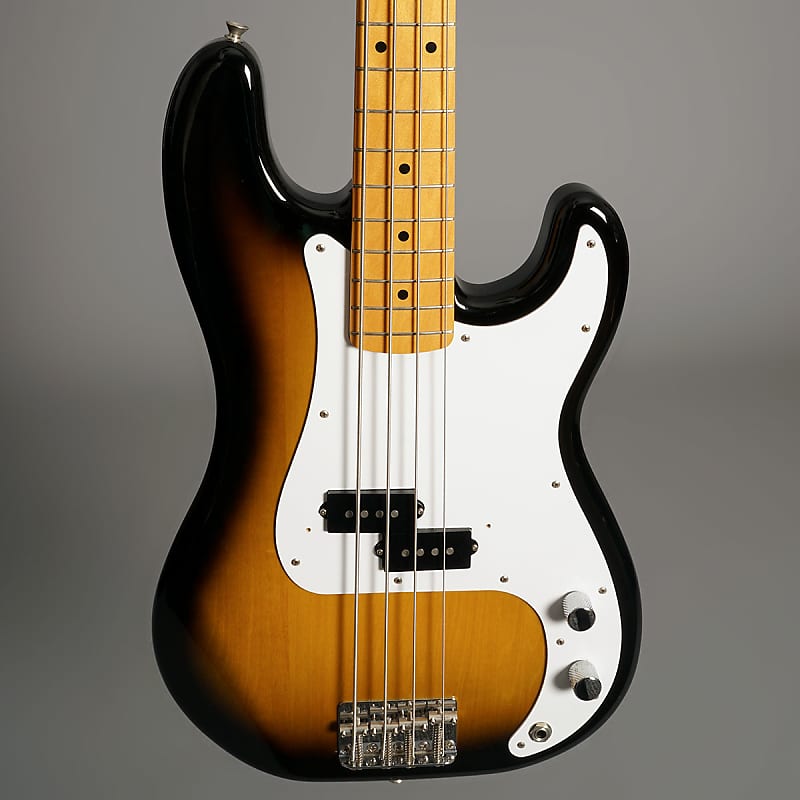 Fender PB-57 Precision Bass Reissue MIJ - 2 Tone Sunburst | Reverb UK