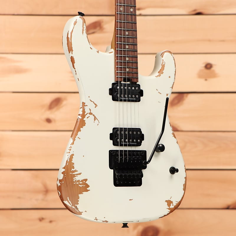Charvel Pro-Mod Relic San Dimas Style 1 HH FR PF - Weathered | Reverb