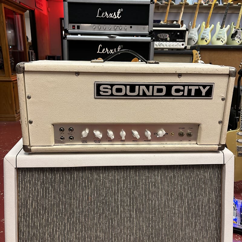 60's Sound City L100 Custom White Dallas Arbiter | Reverb