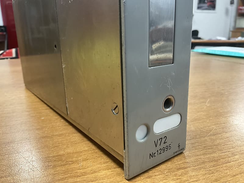 Telefunken V72 TUBE PREAMP. MIKROFON VINTAGE | Reverb