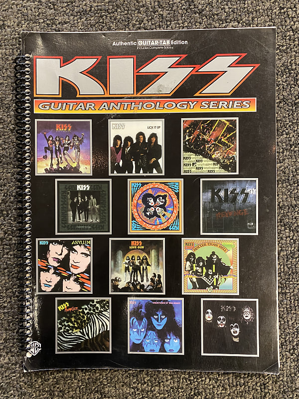 KISS guitar anthology series Book 2000 | Reverb