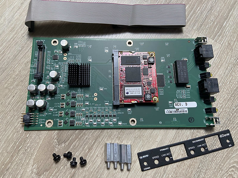 QSC CDN64 Bridge Dante Card 2018 | Reverb