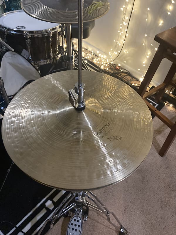 Nicky Moon Modified Sabian AA 13" Hihats modified in 2021 | Reverb
