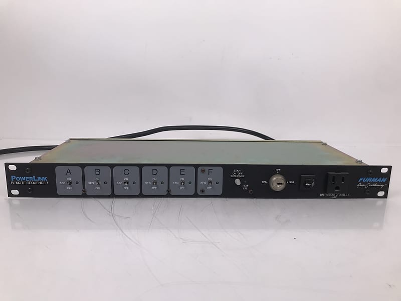 Furman PowerLink Remote Power Sequencing System | Reverb Furman PowerLink Remote Power Sequencing System | Reverb