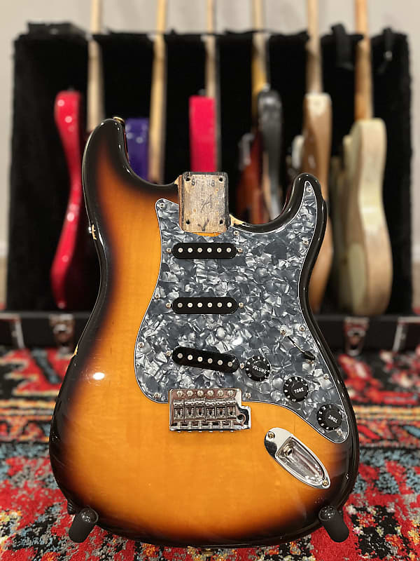 Fender Standard Mid 90’s - Relic Suburst Loaded Body FREE | Reverb