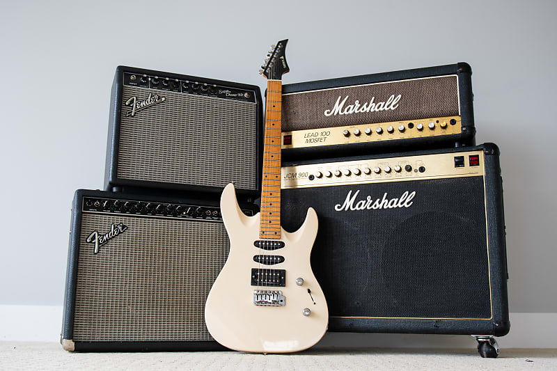 Samick YV-162WH 1990'S - CREAM | Reverb