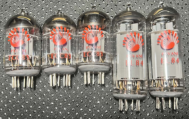 Psvane EL84 power tube kit with 3 matching ECC83 preamp tubes | Reverb