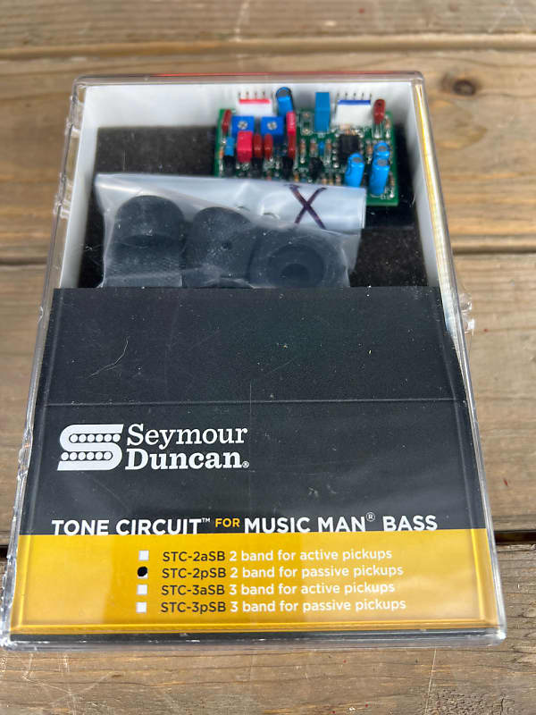 Seymour Duncan STC-2PSB Steve Bailey Bass Preamp For Passive | Reverb
