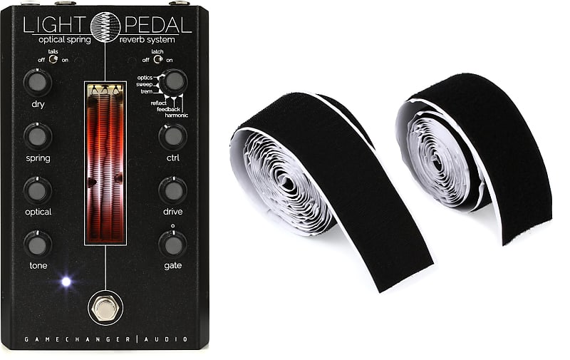 Gamechanger Audio Light Pedal Optical Spring Reverb Pedal | Reverb