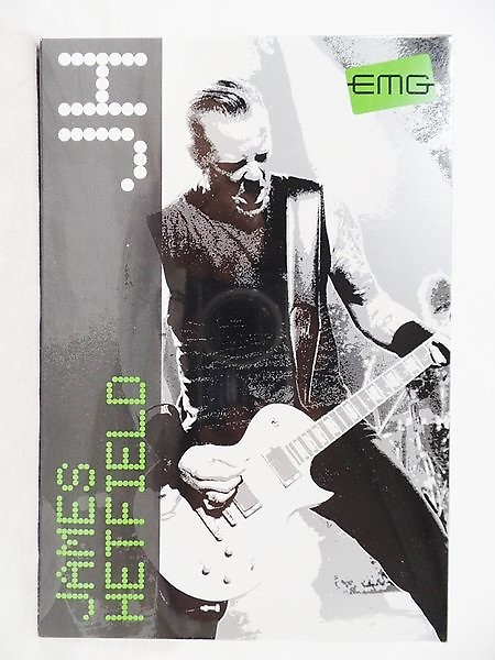 EMG Pickups JH "HET" Set James Hetfield Signature in Black | Reverb