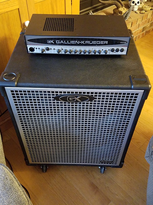Gallien-Krueger RB1001-II and Neo 4x10 bass amplifier amp GK | Reverb
