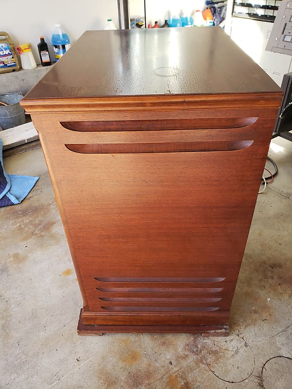 Leslie 45 w/ model 25 Amp and 451 tremolo adapter | Reverb