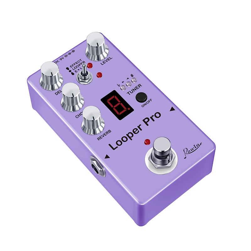 ROWIN RE-05 Looper Pro Digital Effect Pedal With Looper Delay | Reverb