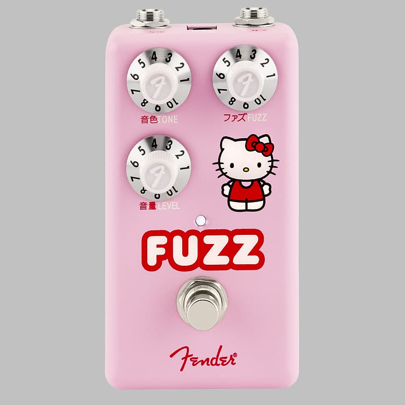 Fender Hello Kitty Pink Fuzz Pedal | Reverb