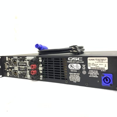 QSC PL325 PowerLight 3 Series 2500W Power Amplifier #03001 | Reverb