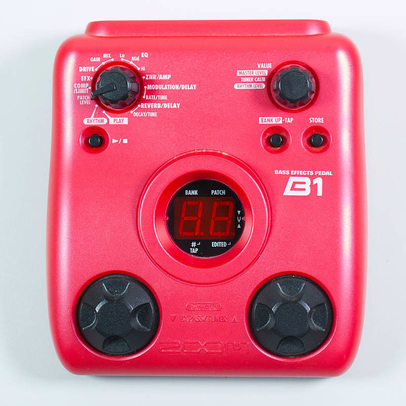 Zoom B1 Multi-Effects Bass Guitar Effect Pedal | Reverb