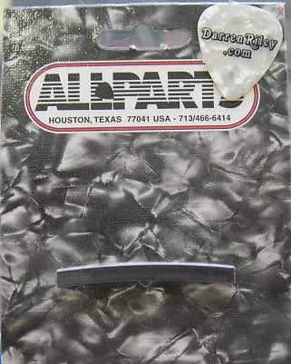 Allparts BN-0824-00G Curved Graphite Nut Blank | Reverb UK