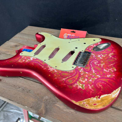Real Life Relics Custom Class Strat® Stratocaster® Body Pink | Reverb