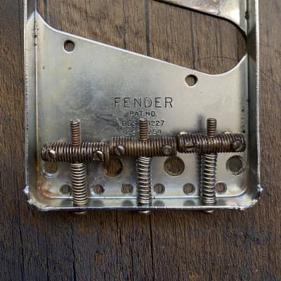 60’s Fender Telecaster threaded saddles | Reverb