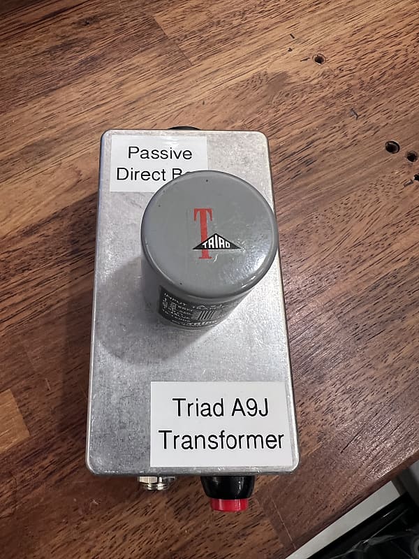 Handmade Direct Box (Triad A9J Transformer) | Reverb