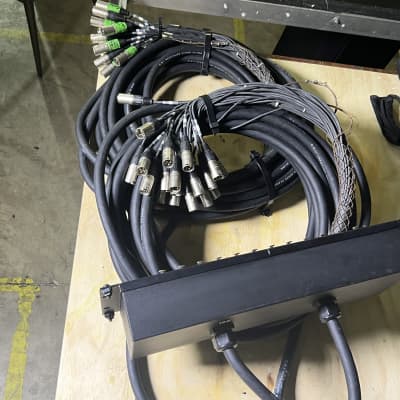CBI Cables 24ch ISO 50 ft XLR Snake In Ear System Splitter - | Reverb