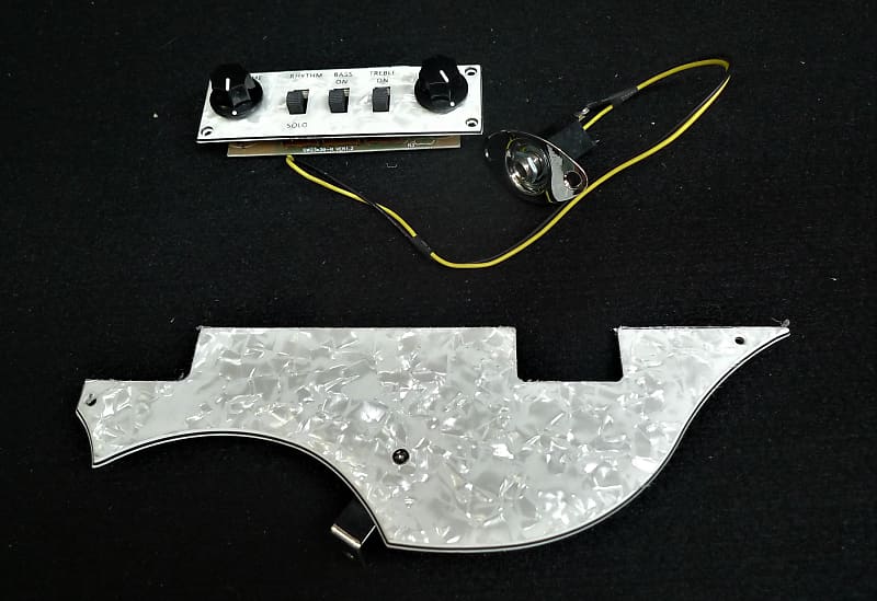 HOFNER HI-BB-SB Ignition Beatle Bass Pickguard & Control | Reverb