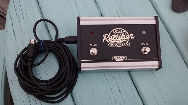 Mesa Boogie -series 2 single rectifier solo footswitch with | Reverb