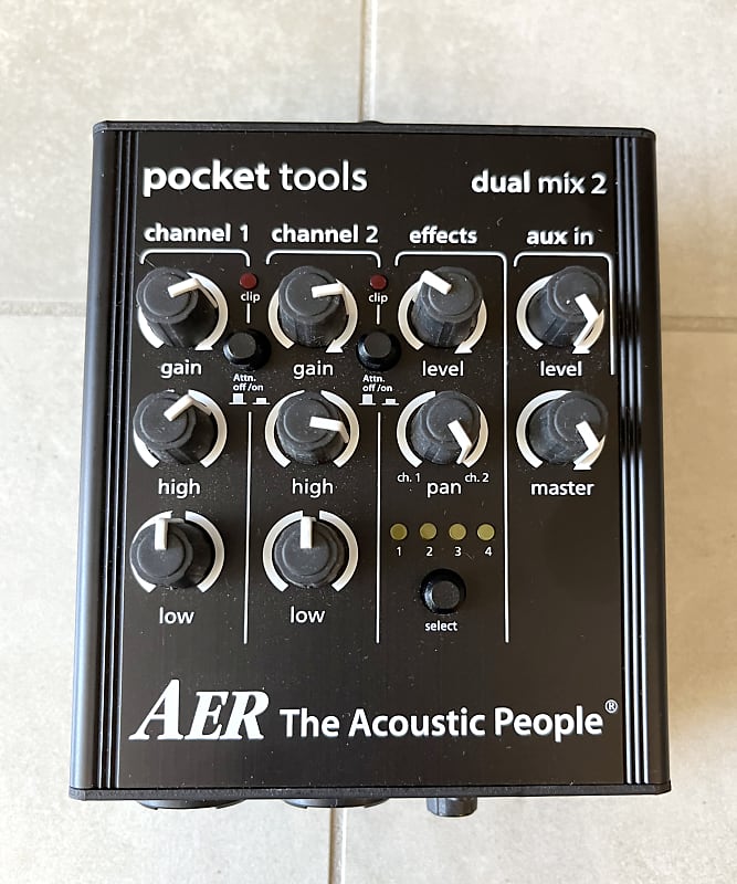 AER Dual Mix 2 2-Channel Preamp / Mixer 2023 - Black | Reverb