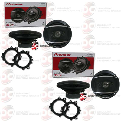 4 PIONEER TS-A6960F 450W MAX 6" X 9" 4-WAY 4-OHM STEREO | Reverb