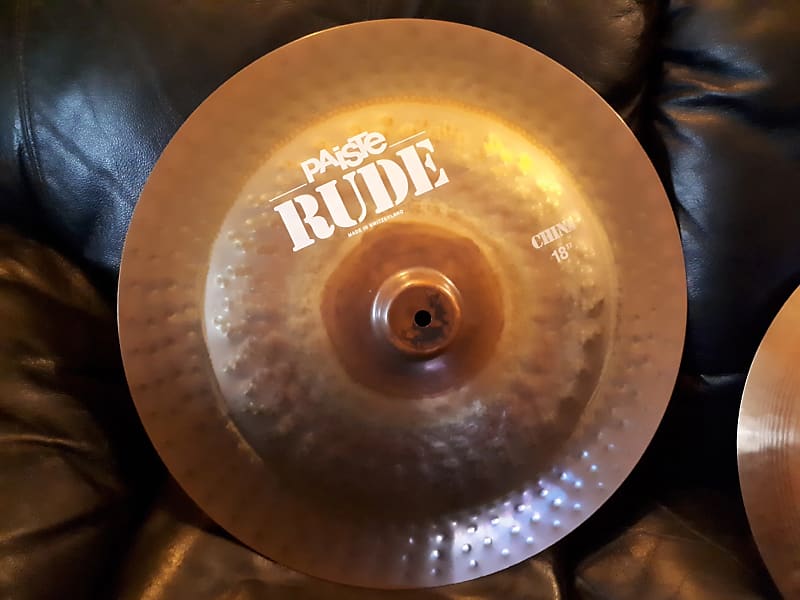 18" Paiste Rude China Type | Reverb