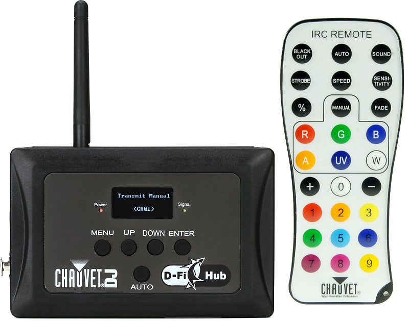Chauvet DJ D-Fi Hub Wireless DMX Transmitter/Receiver Bundle | Reverb Chauvet DJ D-Fi Hub Wireless DMX Transmitter/Receiver Bundle | Reverb